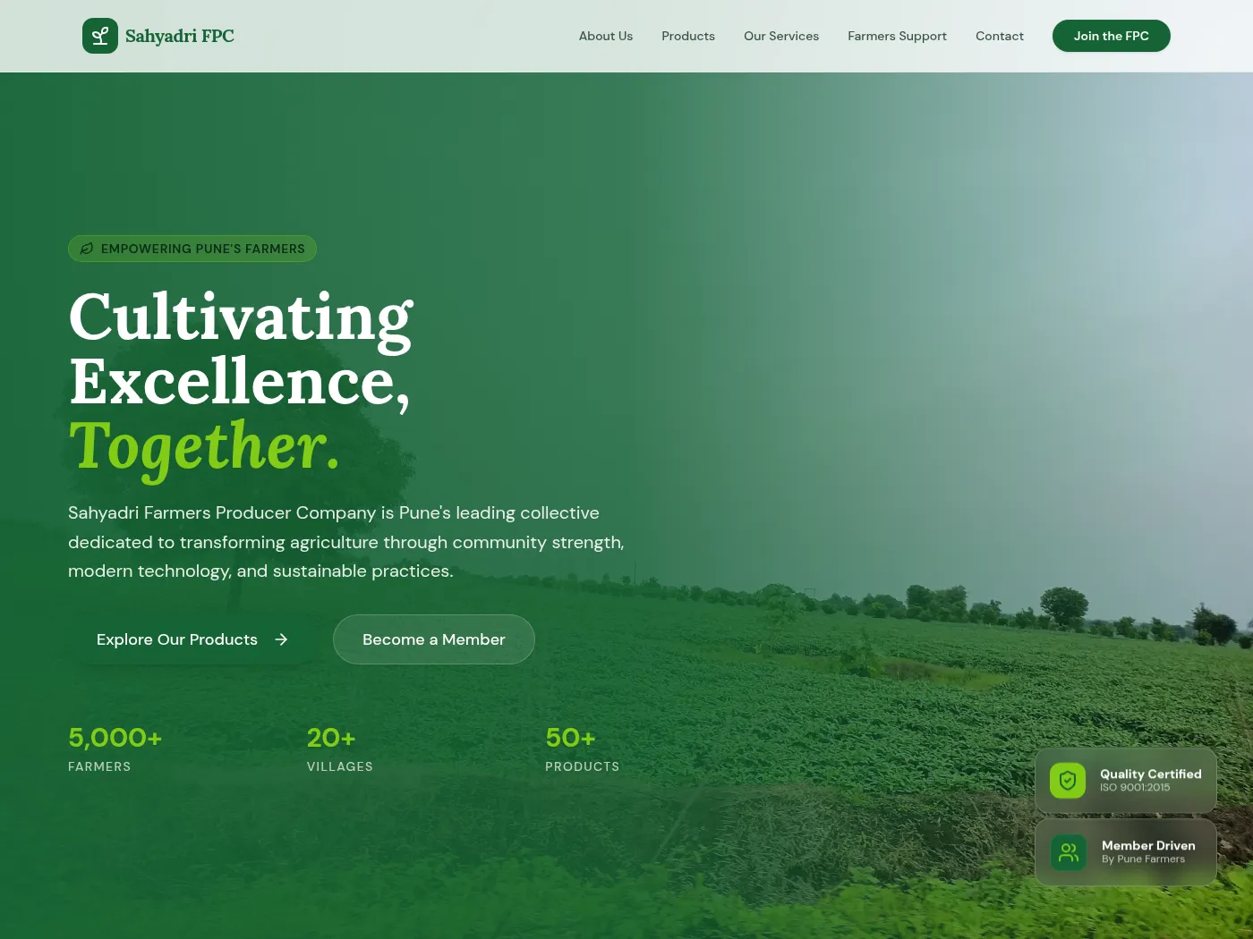 FPC Pune Landing Page