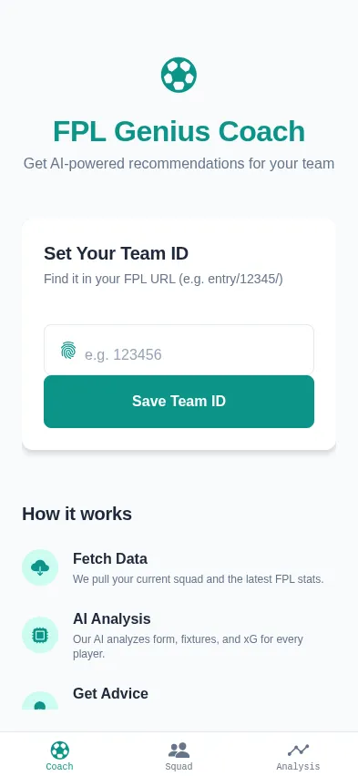 FPL Genius Coach