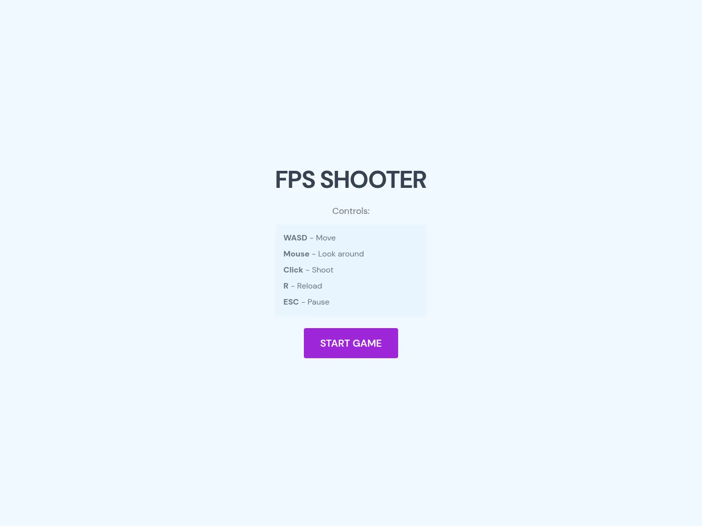 FPS Shooter Game