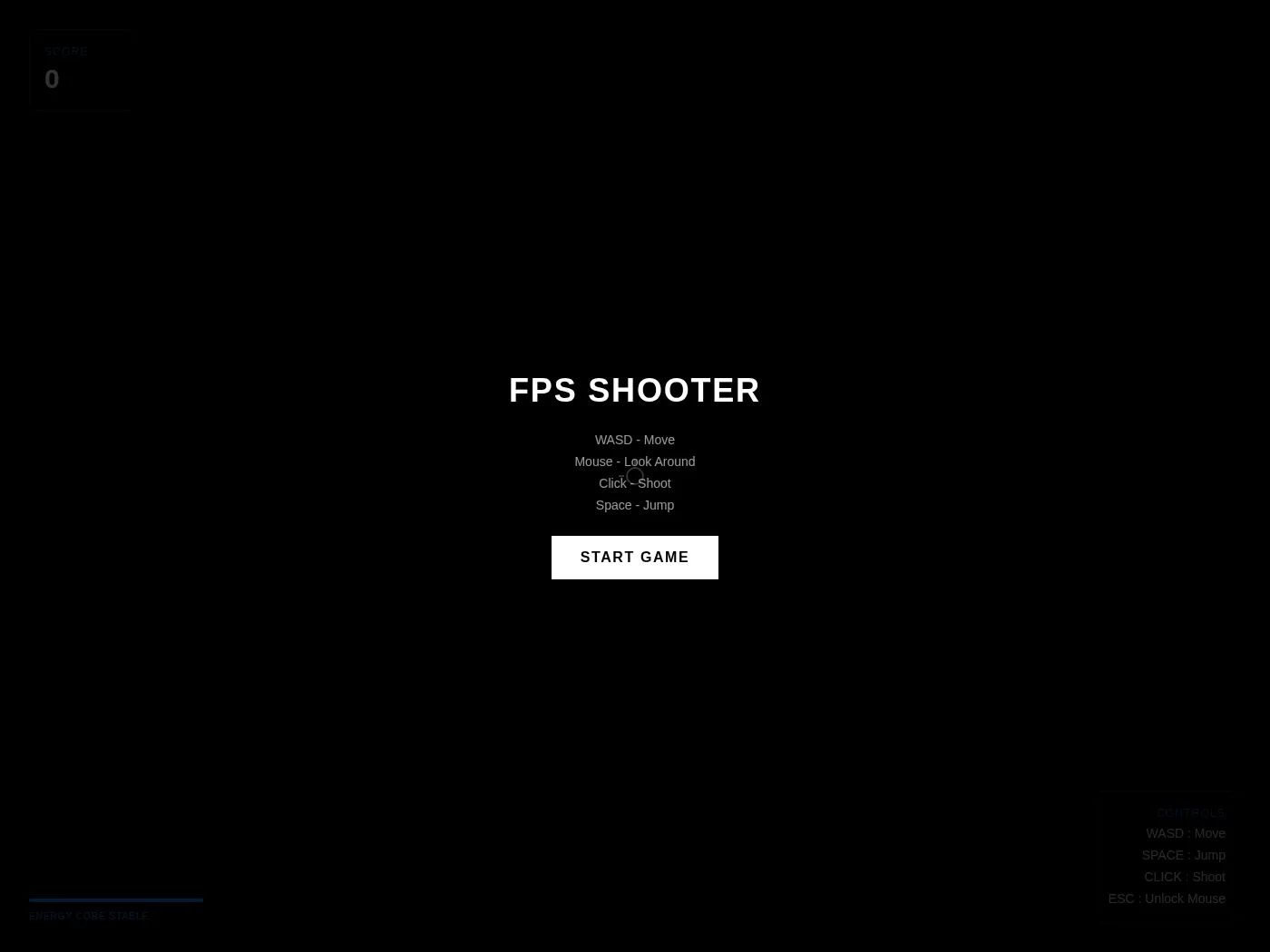First Person Shooter Game