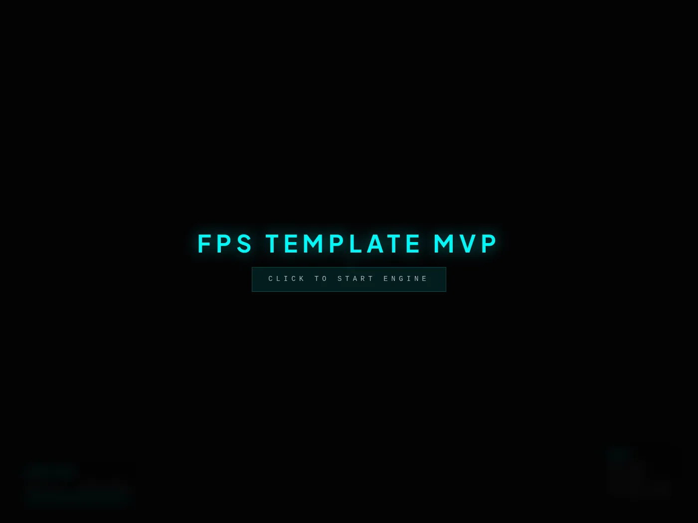 FPS MVP Game Template