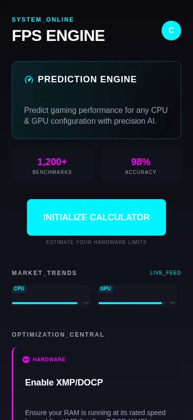 FPS Tool Calculator