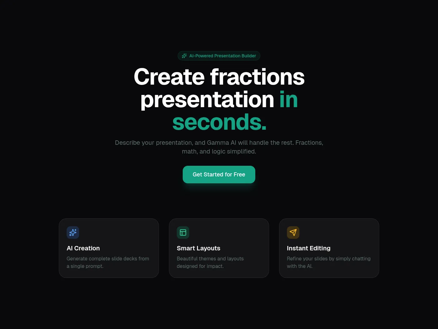 Fraction Basics Presentation