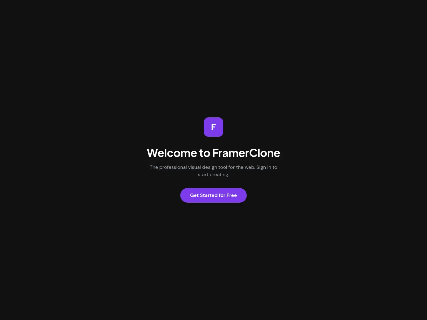 FramerClone Web Builder