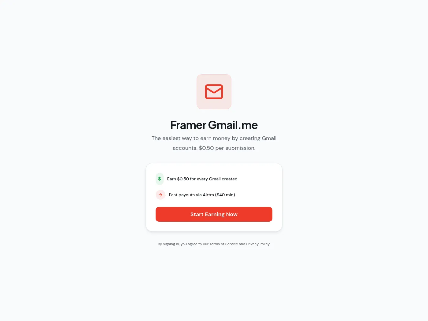 Framer Gmail.me Platform