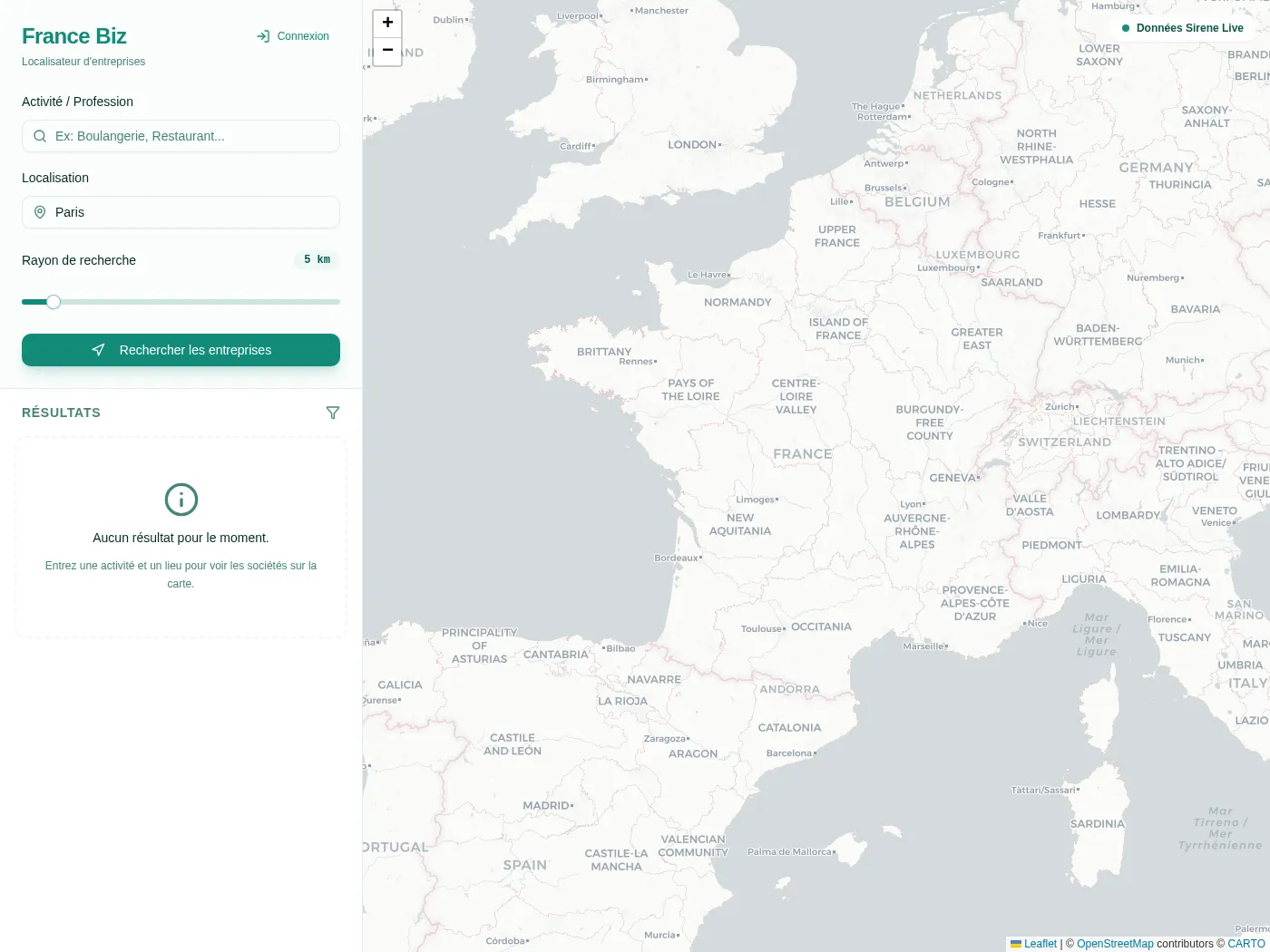 France Biz Locator