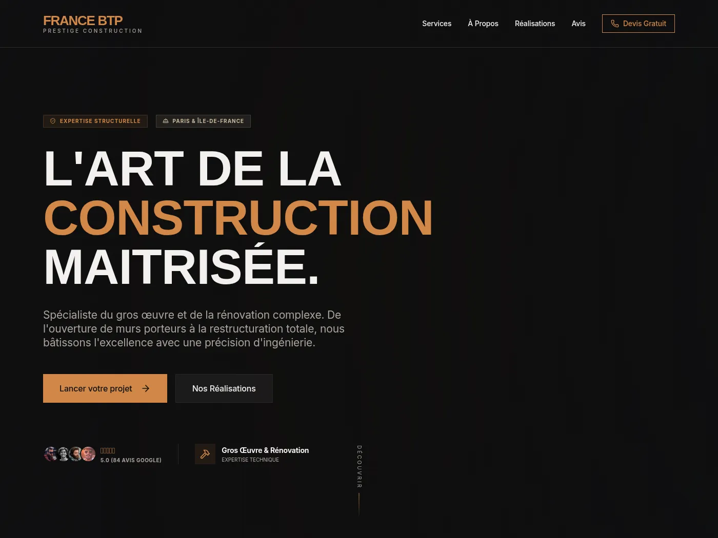 France BTP Prestige Web