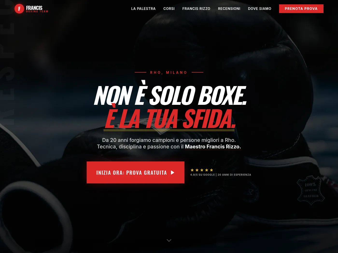Francis Boxing Team Site