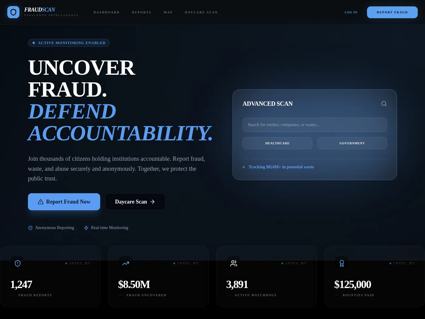 Fraud Alert Tracker