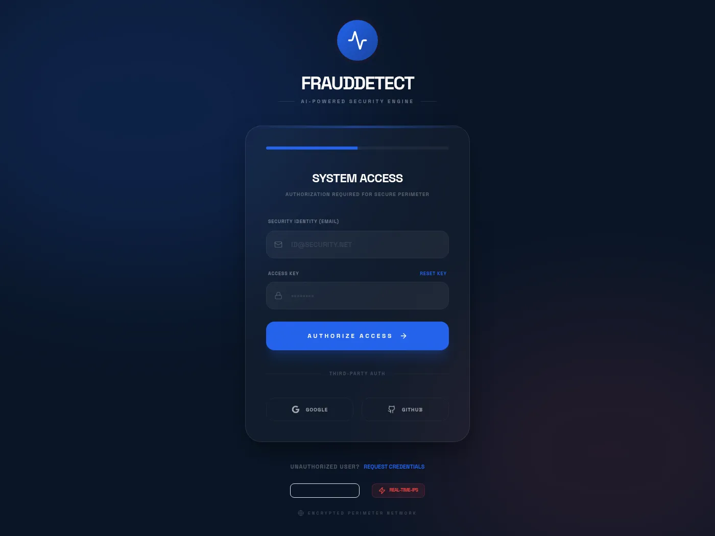 FraudDetect Dashboard