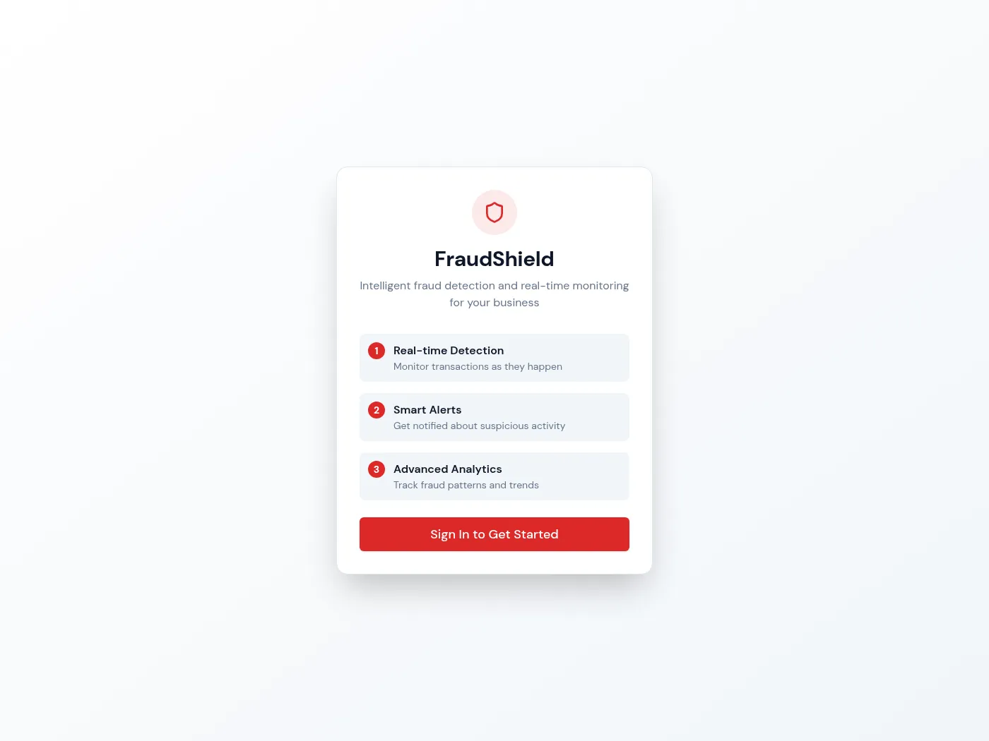 FraudShield App