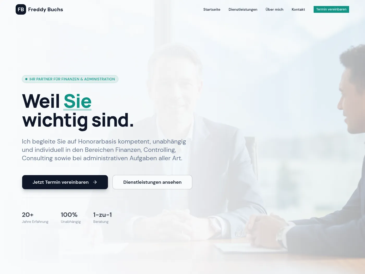 Freddy Buchs Web Refresh