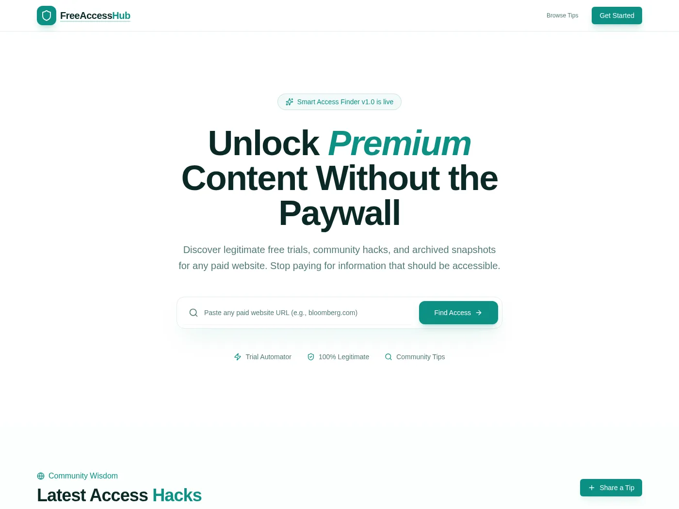 Free Access Hub