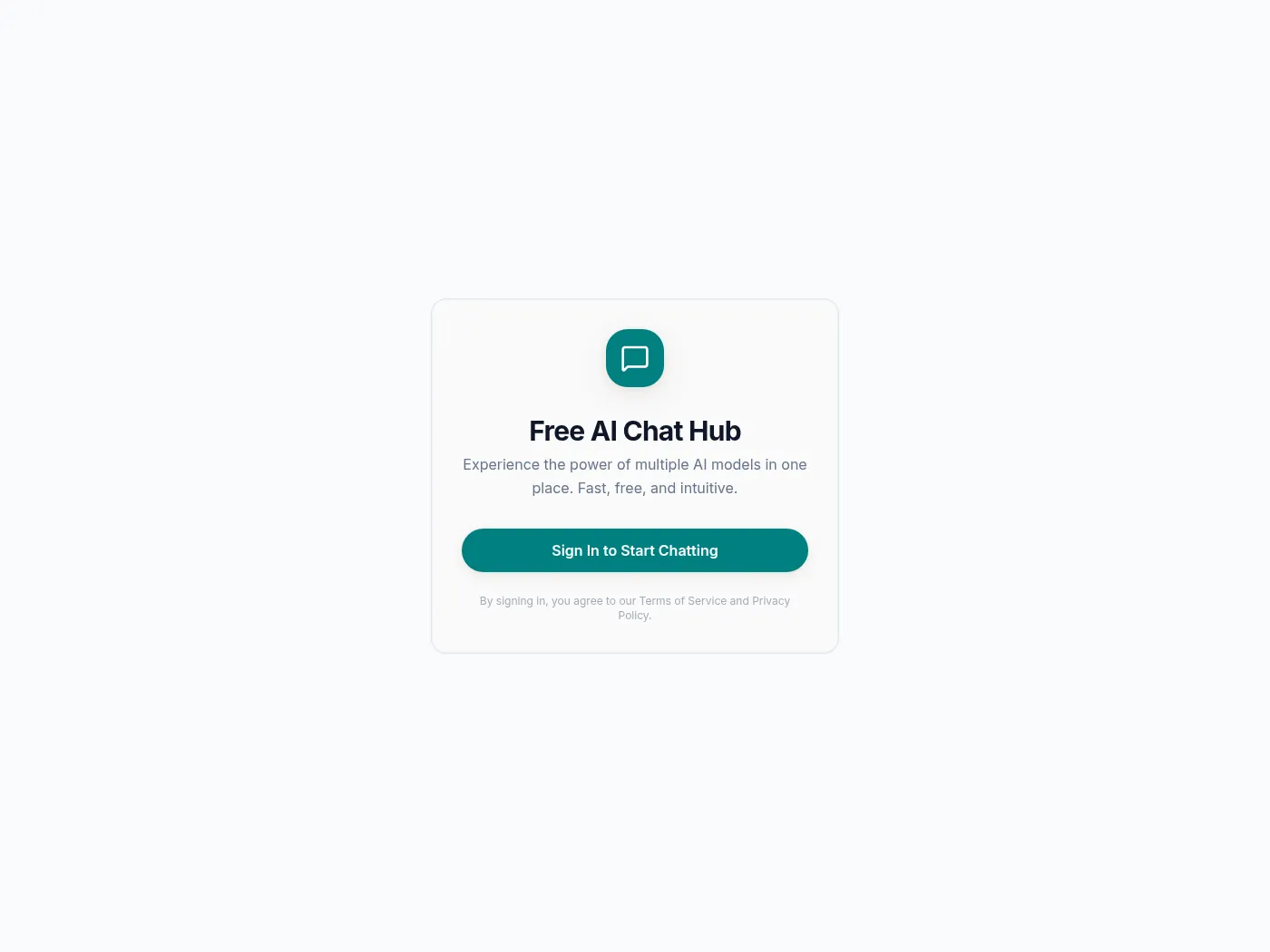 Free AI Chat Selector