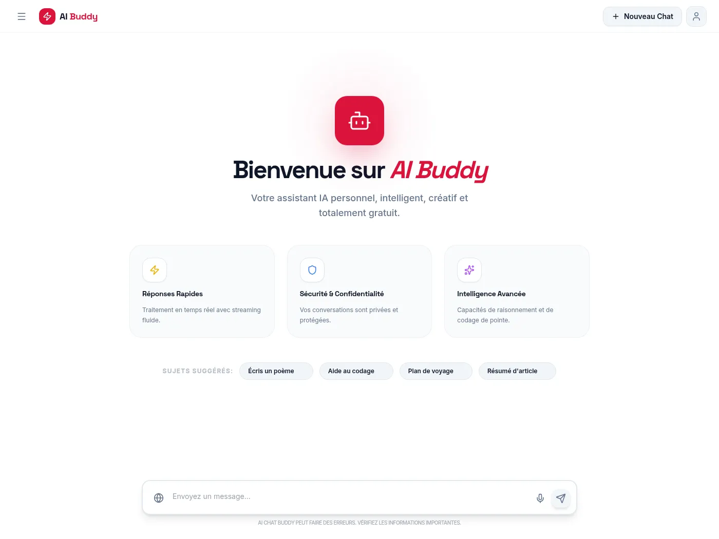 Free AI Chat Buddy