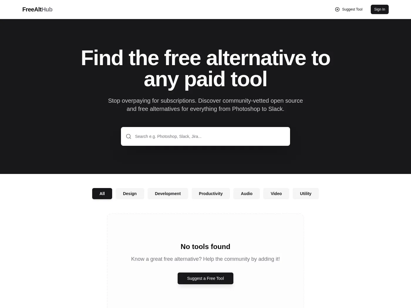 Free Alternative Hub