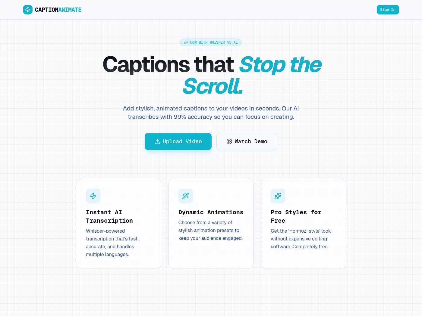 Caption Animate Free