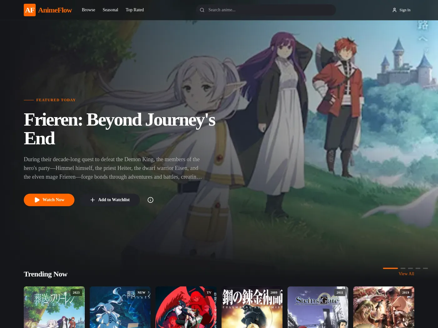 Free Anime Streamer