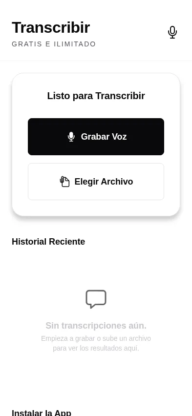 Free Audio Transcriber