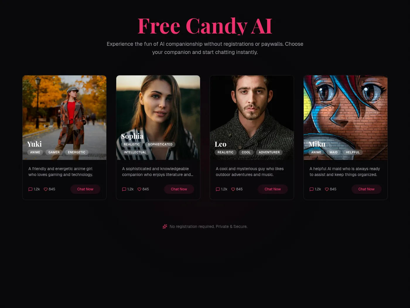 Free Candy AI Clone