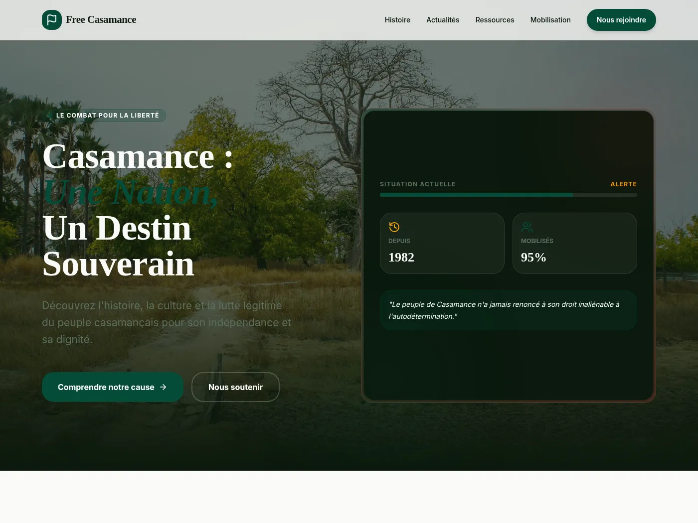 Free Casamance Portal