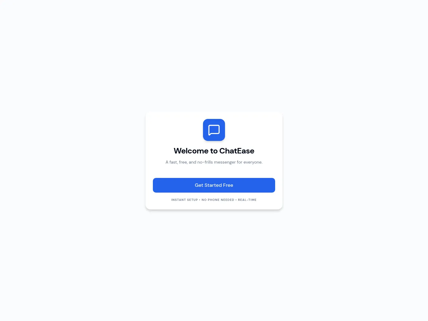 ChatEase Free Messenger