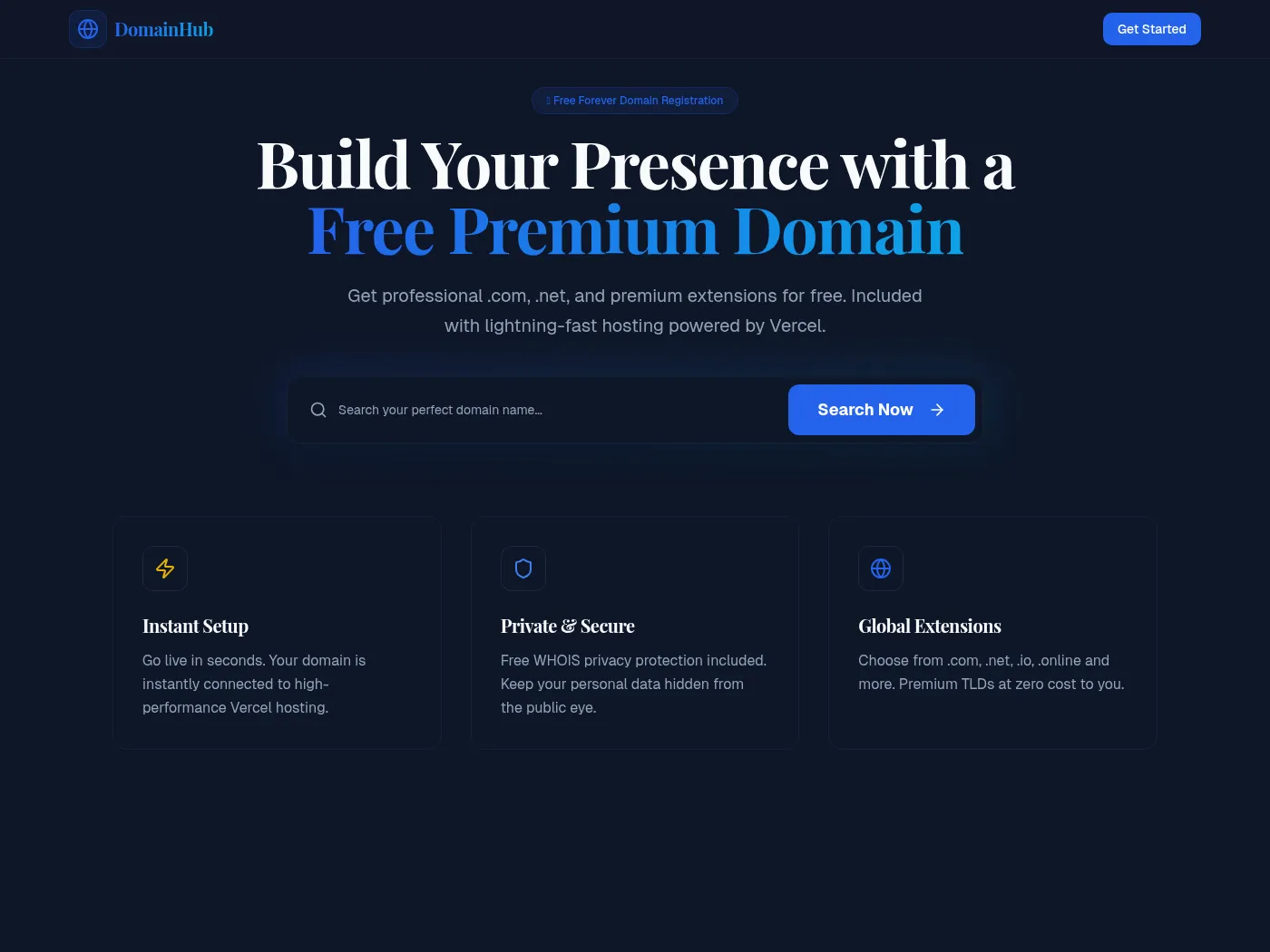 Free Domain Hub