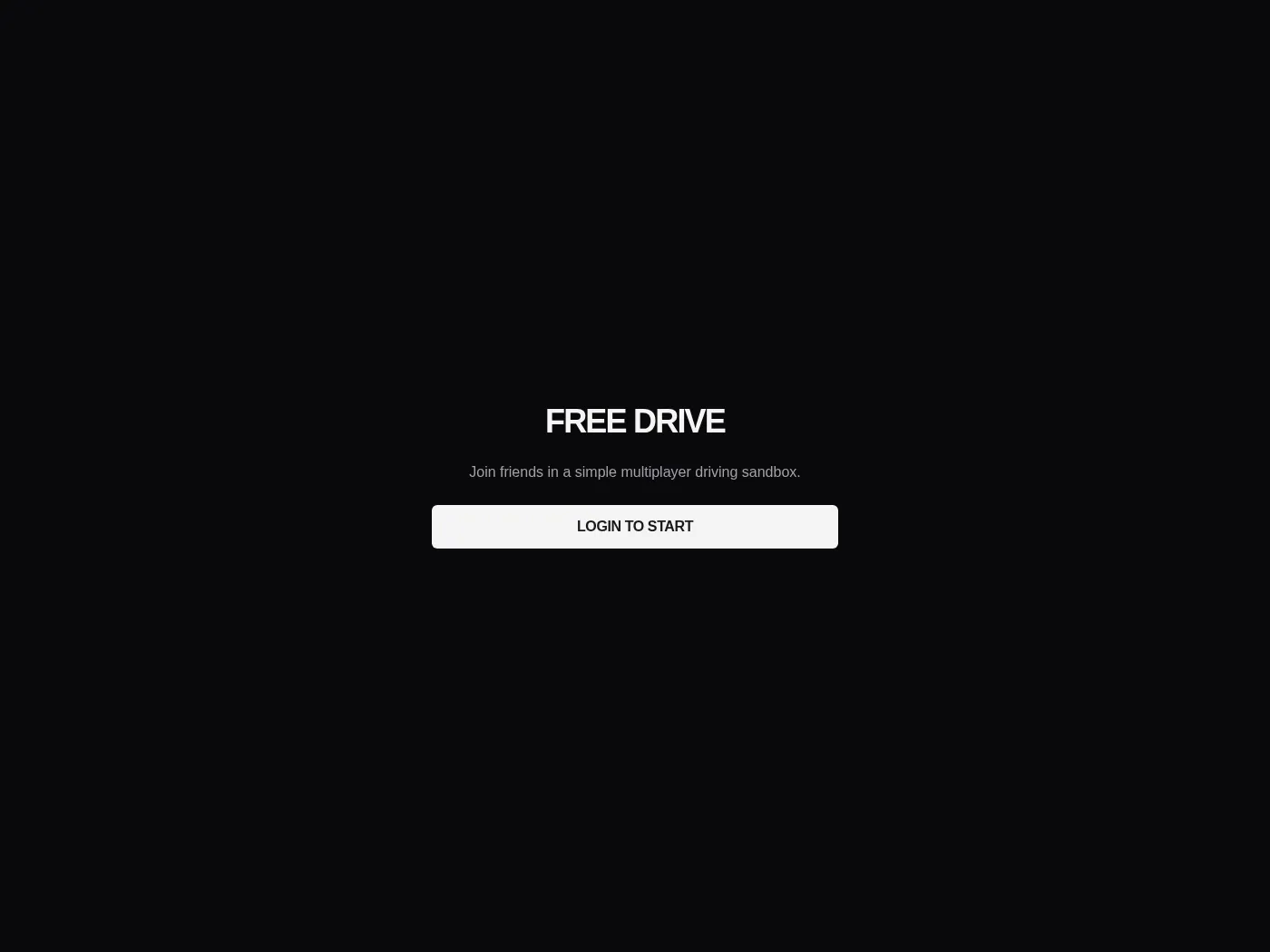 Free Drive Multiplayer