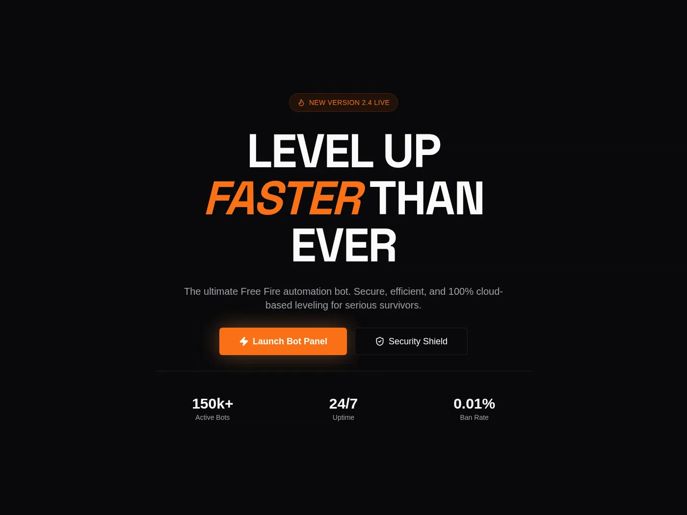 Free Fire Level Bot