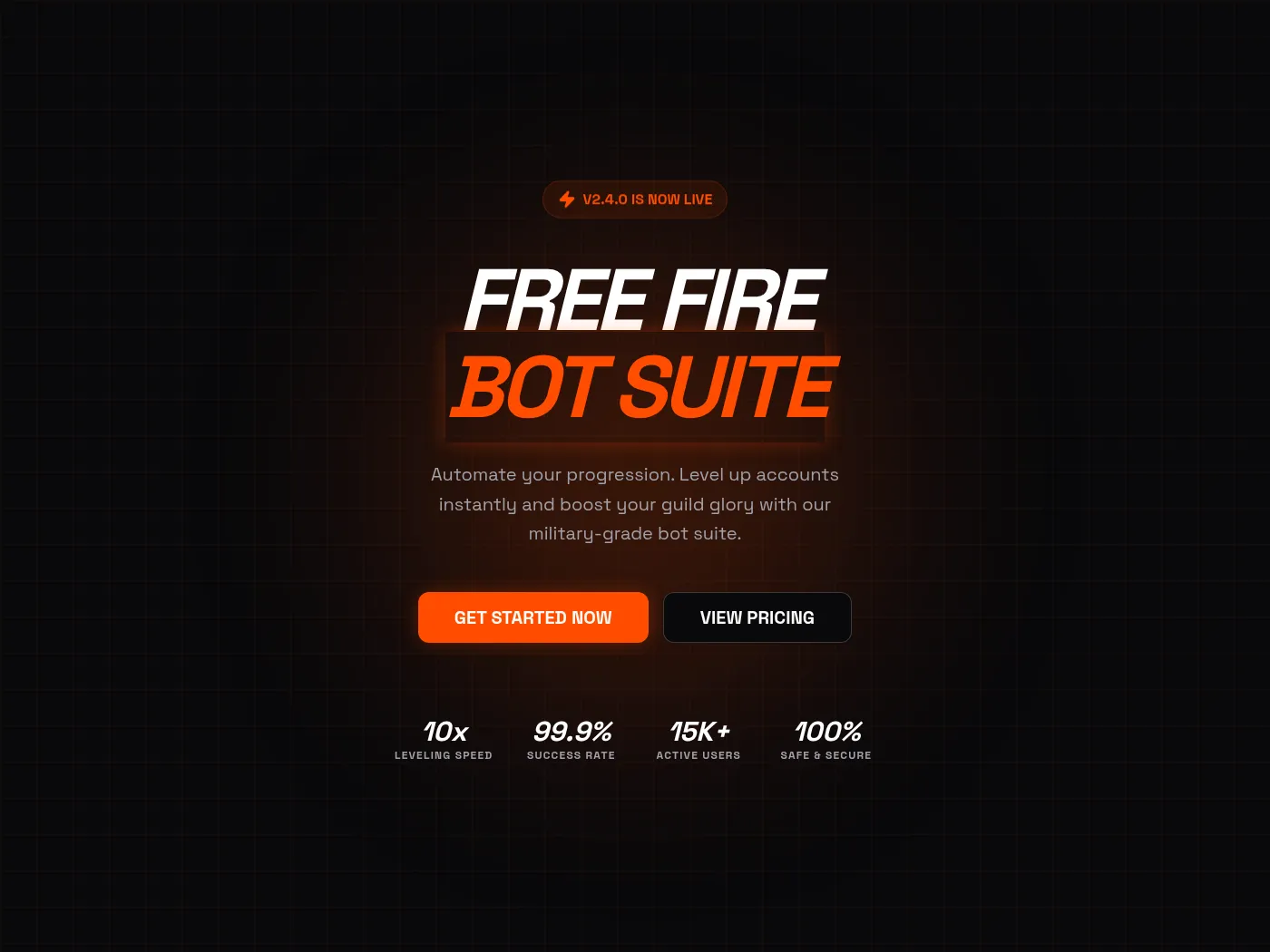 Free Fire Bot Suite
