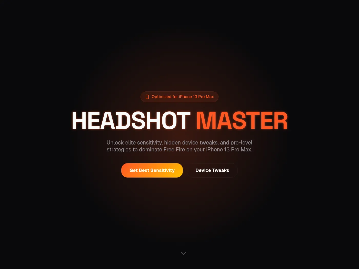 Free Fire Headshot Master