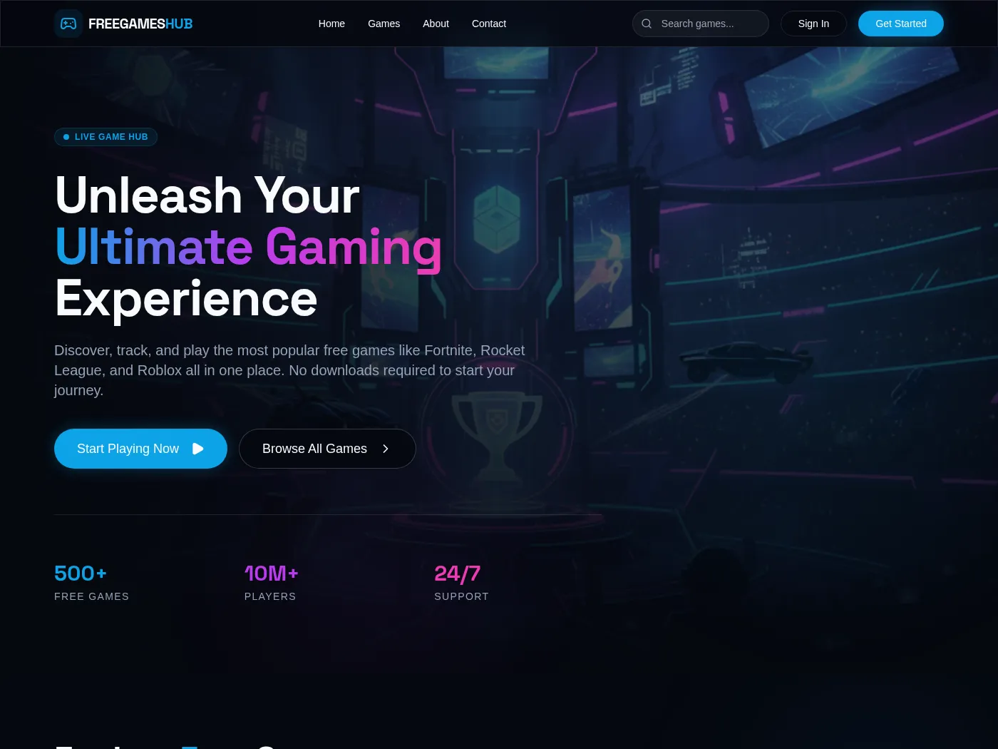 Free Games Hub