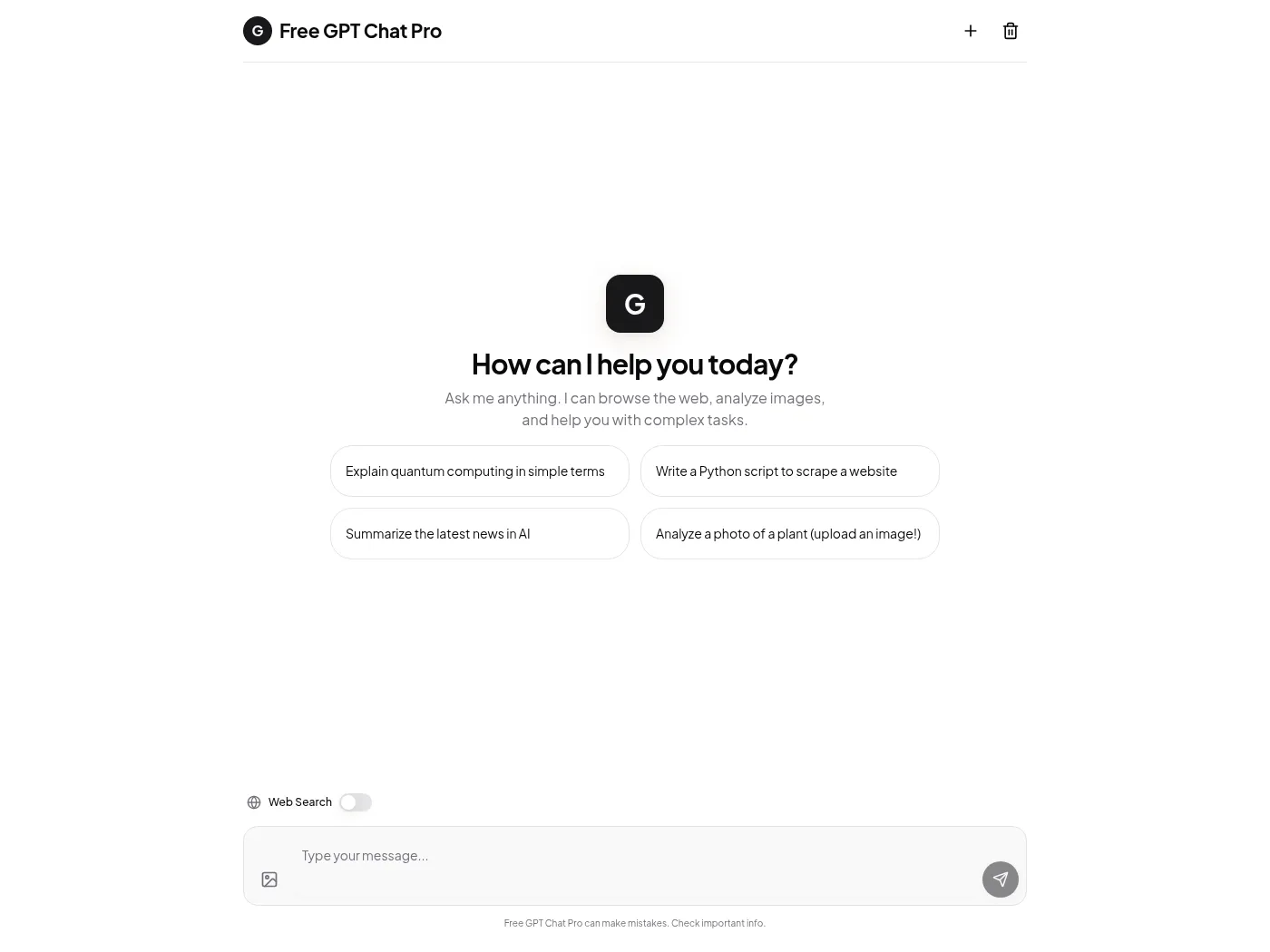Free GPT Chat Pro