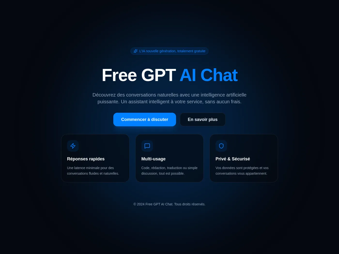 Free GPT AI Chat