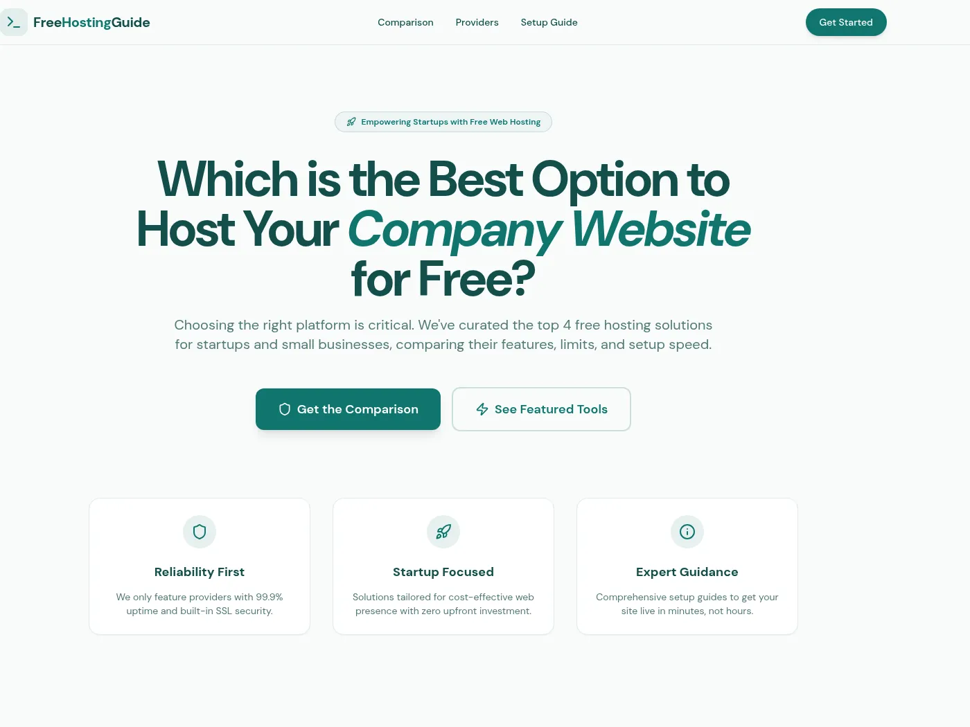 Free Web Hosting Guide