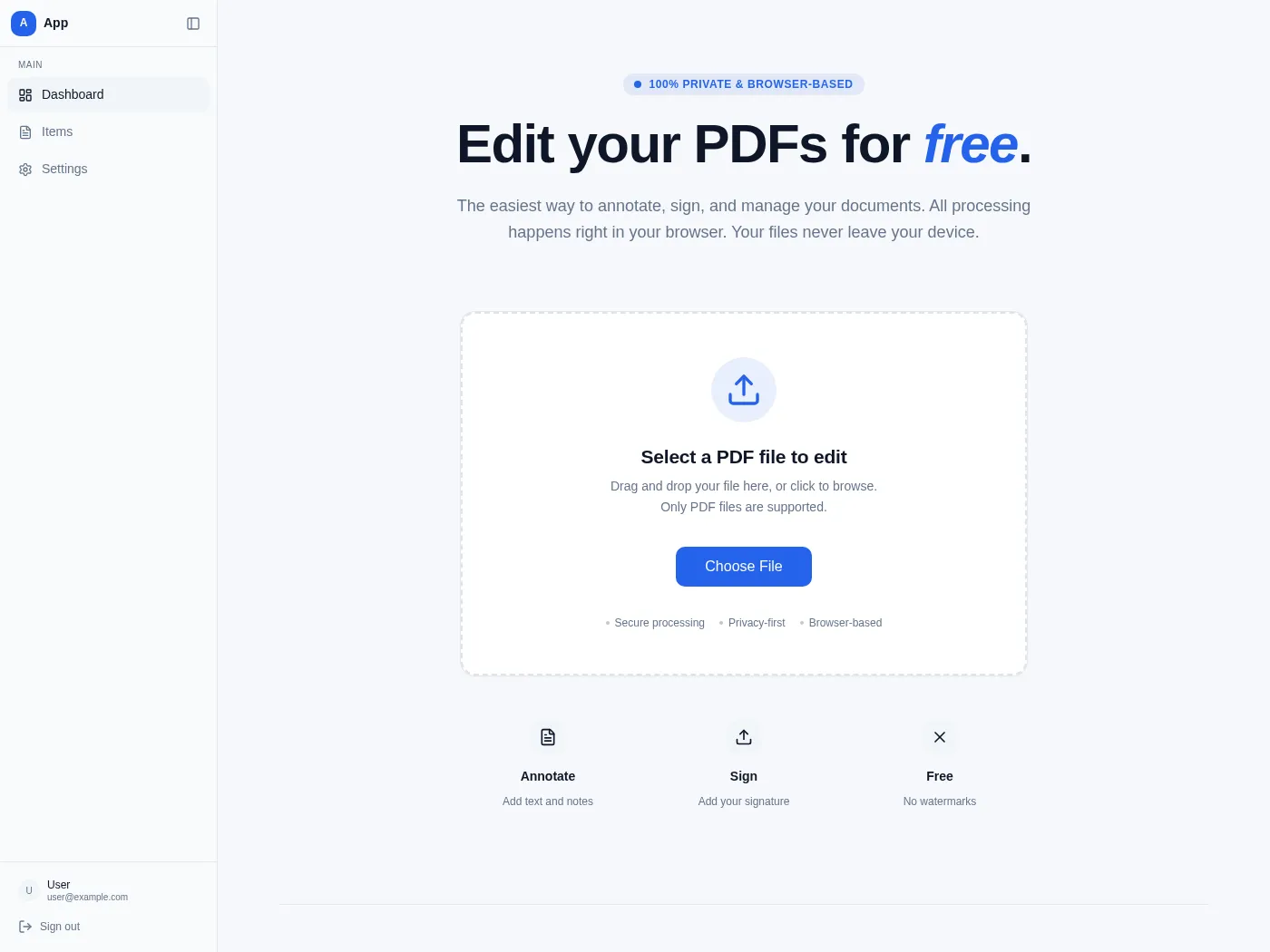PDF Editor Lite