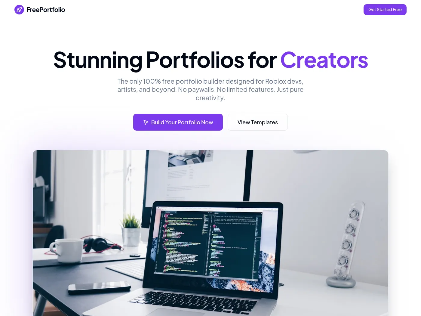FreePortfolio Builder