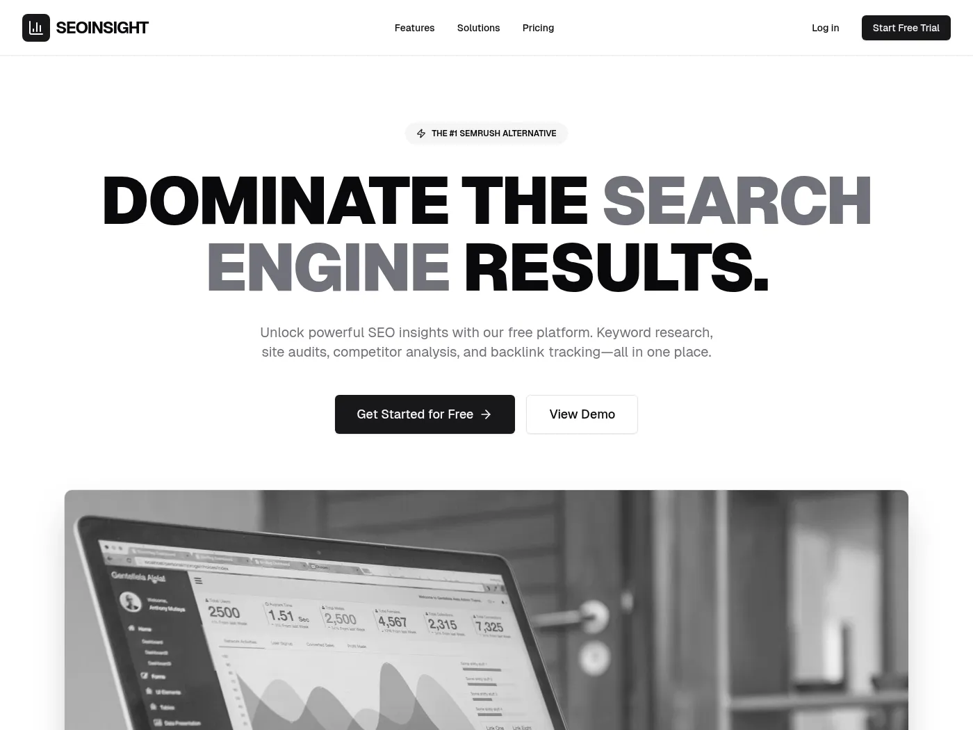 Free SEMrush Alternative