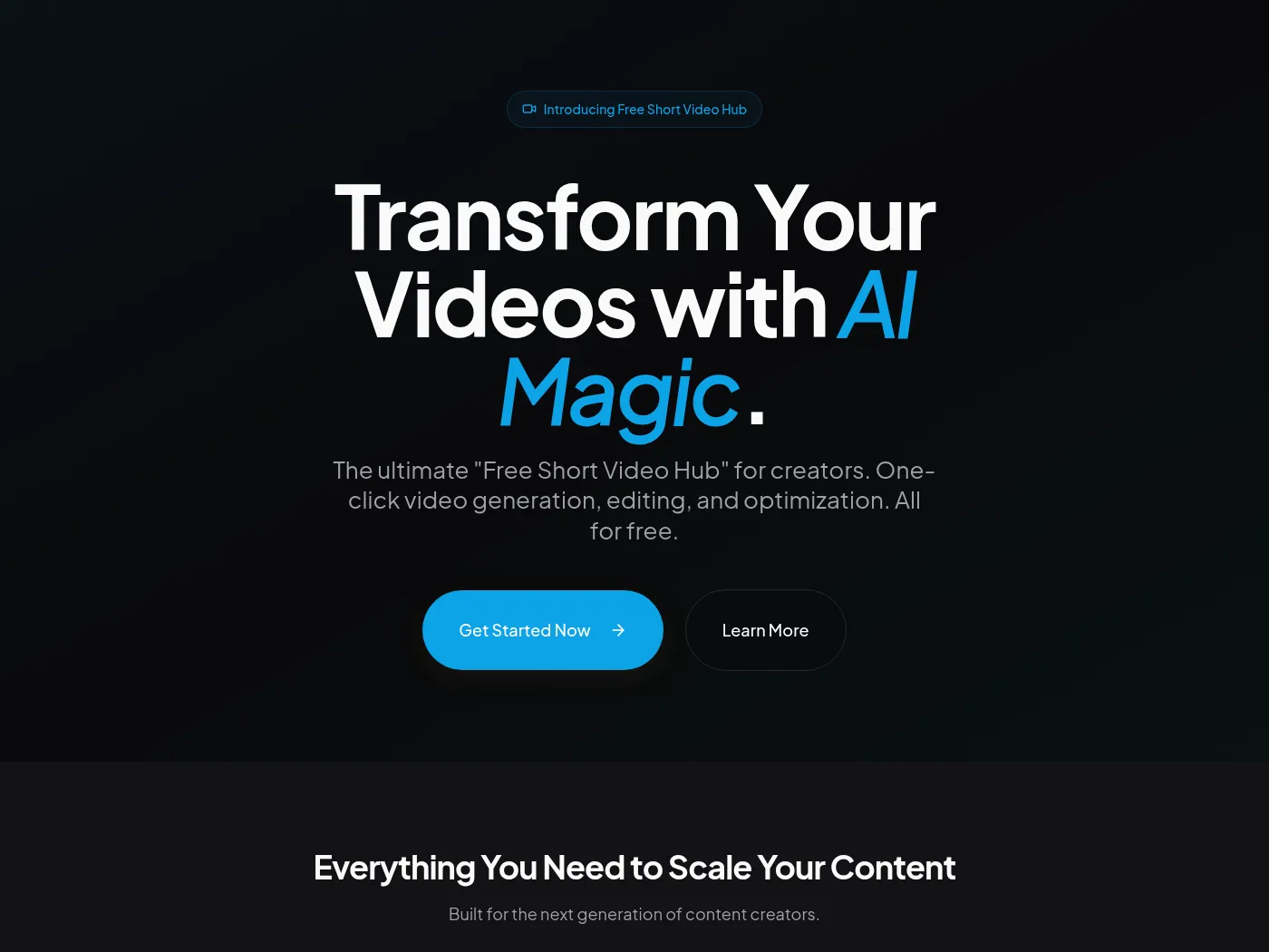 Free Short Video Hub