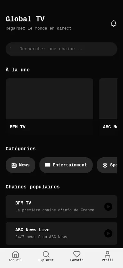 Global Free TV Hub