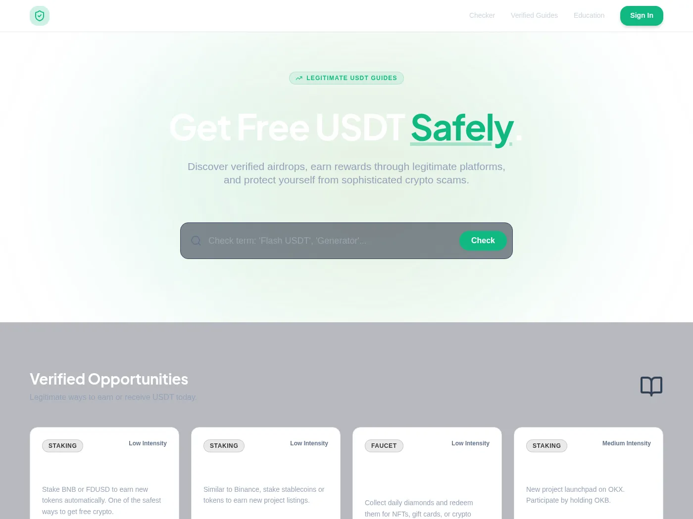 Free USDT Insights