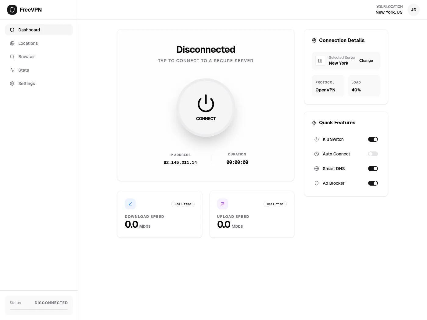 FreeVPN Service