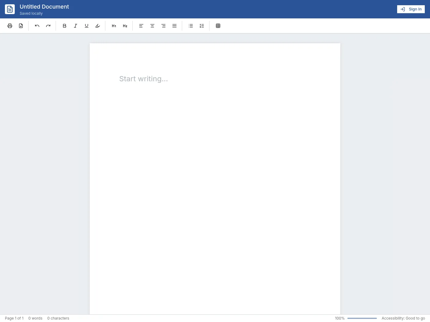 Free Word-Like Site