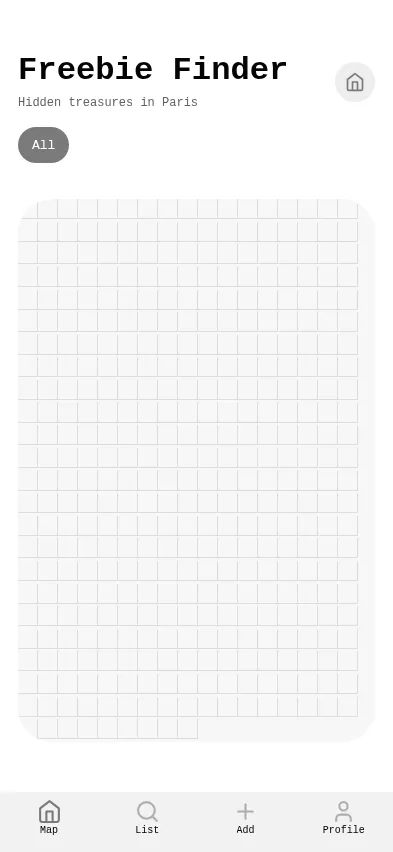 Freebie Finder Map