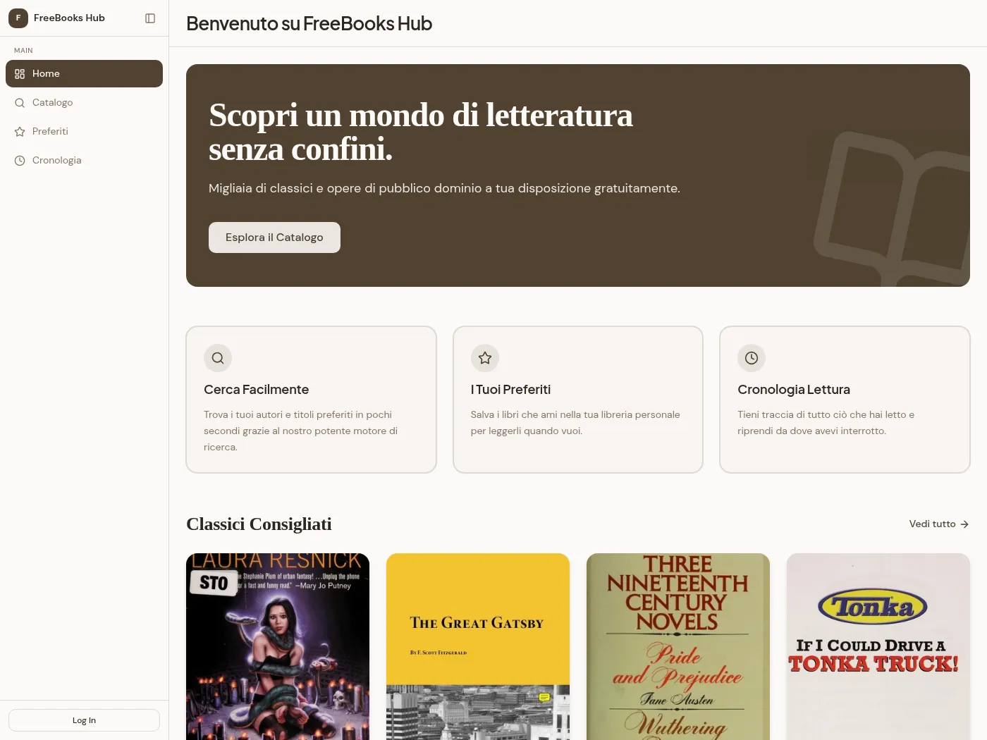 FreeBooks Hub
