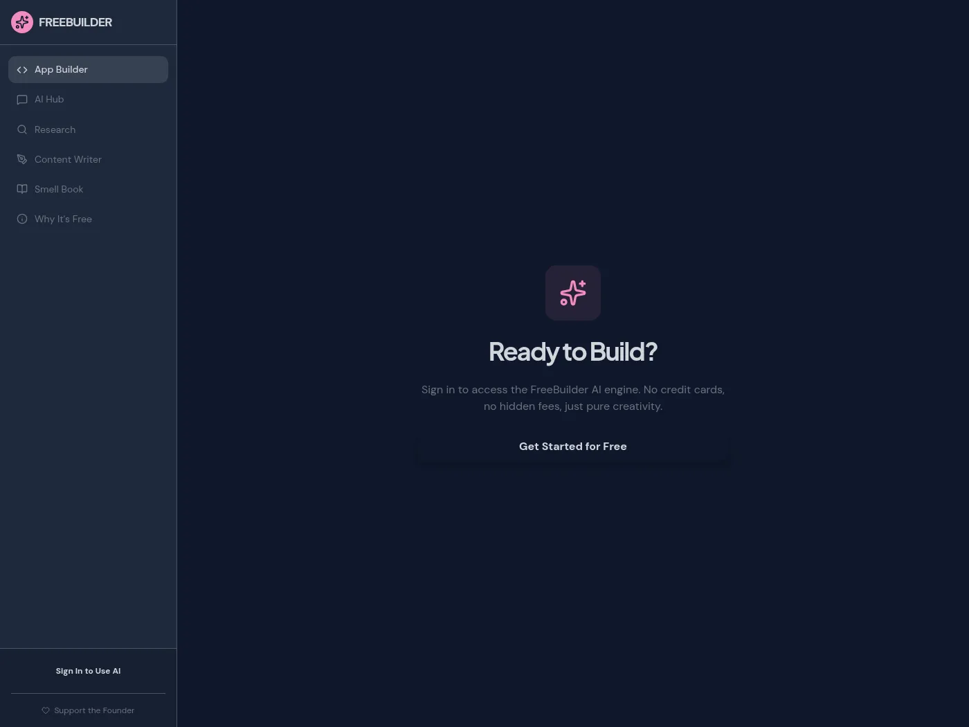FreeBuilder AI Platform