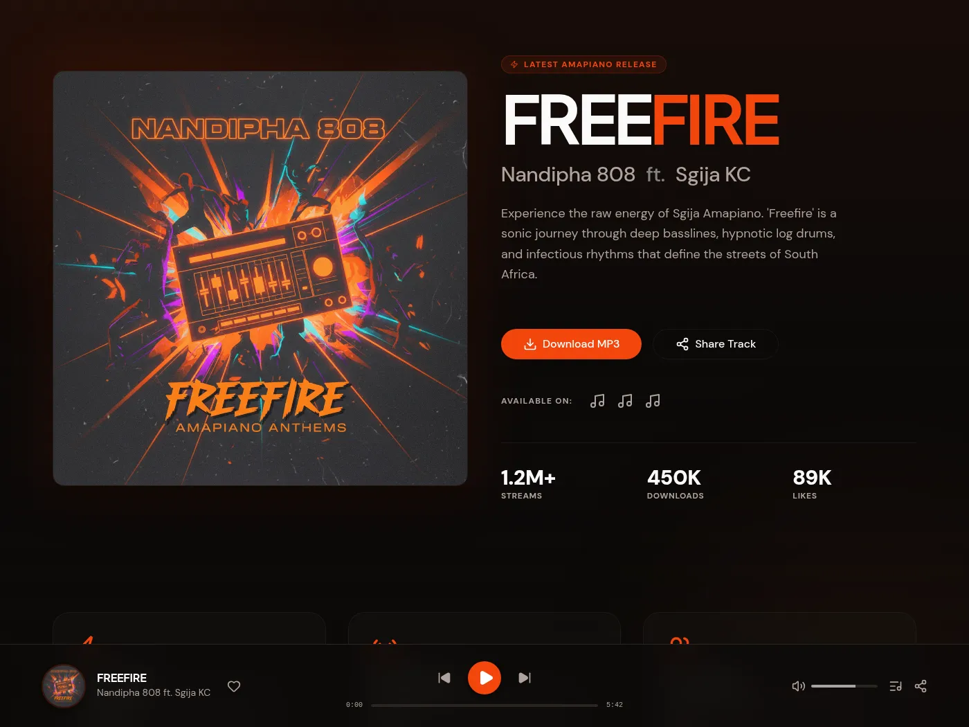 Freefire Nandipha 808 Song