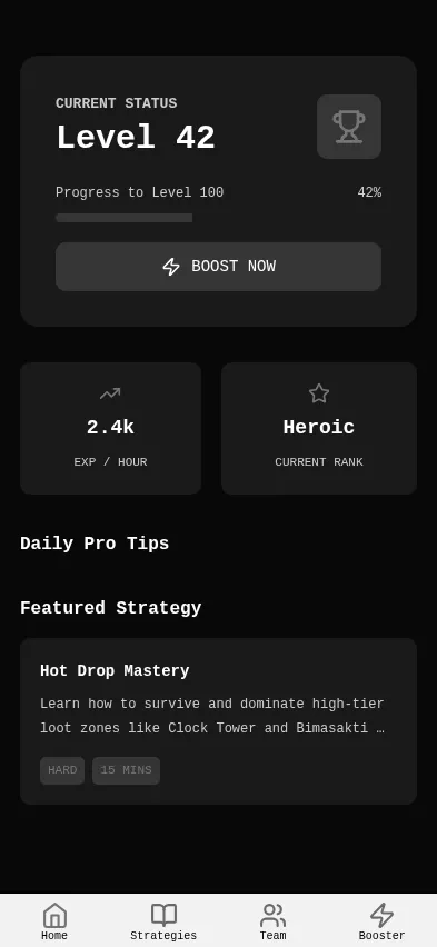 Free Fire Booster