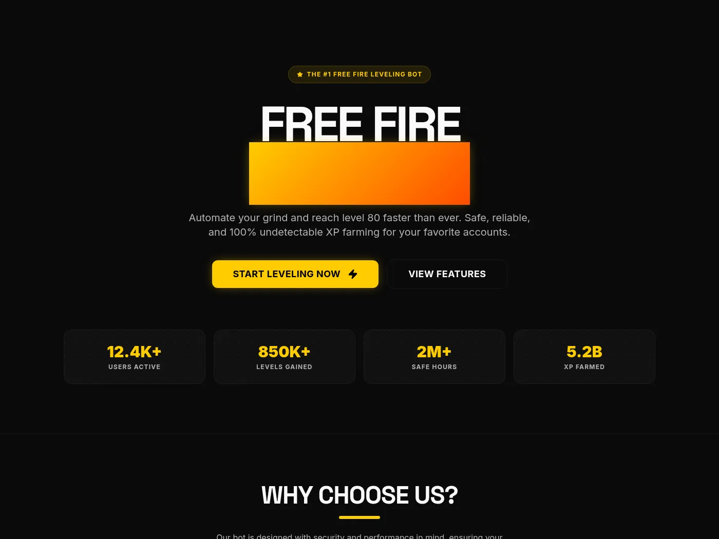 FreeFire LevelBot