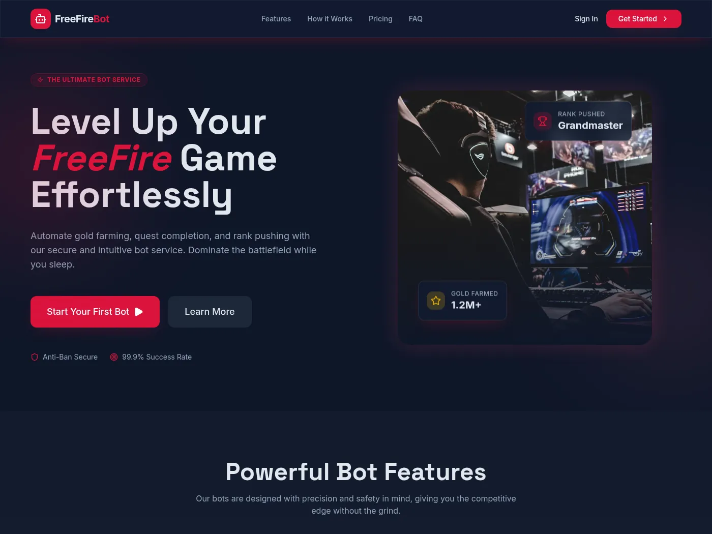 FreeFire Bot Service
